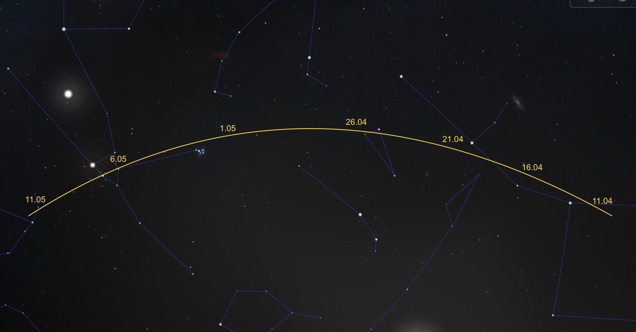 Kometa C/2025 F2 (SWAN) widoczna na przełomie kwietnia i maja