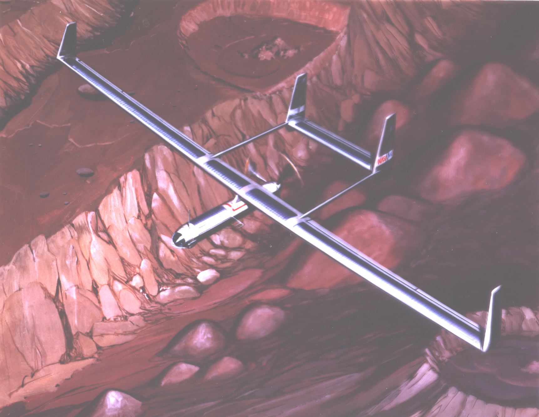 Prototyp samolotu marsjańskiego pomyślnie przeszedł testy